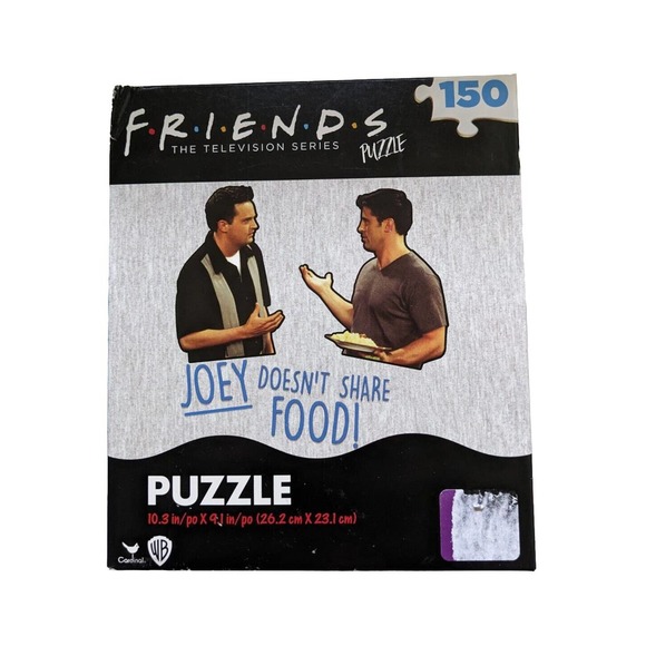 Cardinal | Games | 32 Friends Tv Show Puzzle 50 Pc Joey Chandler Doesnt ...